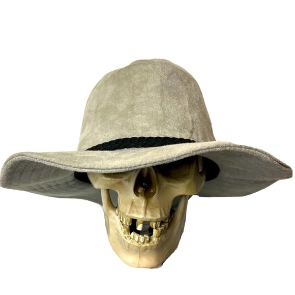 ADORA | Accessories | Adora Relaxed Fit Fedora Sun Hat Beige Gray ...